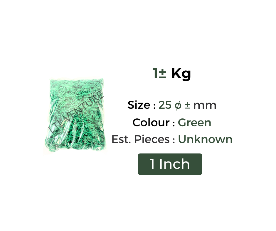 (1Kg) Postmen/Rubber Band White/Red/Green/Orange Post Office Envelope 1 ...
