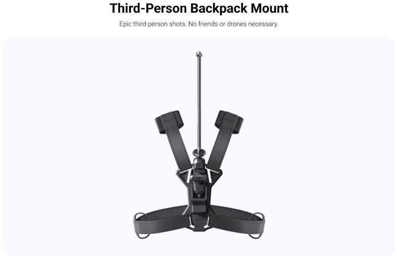 Insta360 Third-Person Backpack Mount | Shopee Malaysia