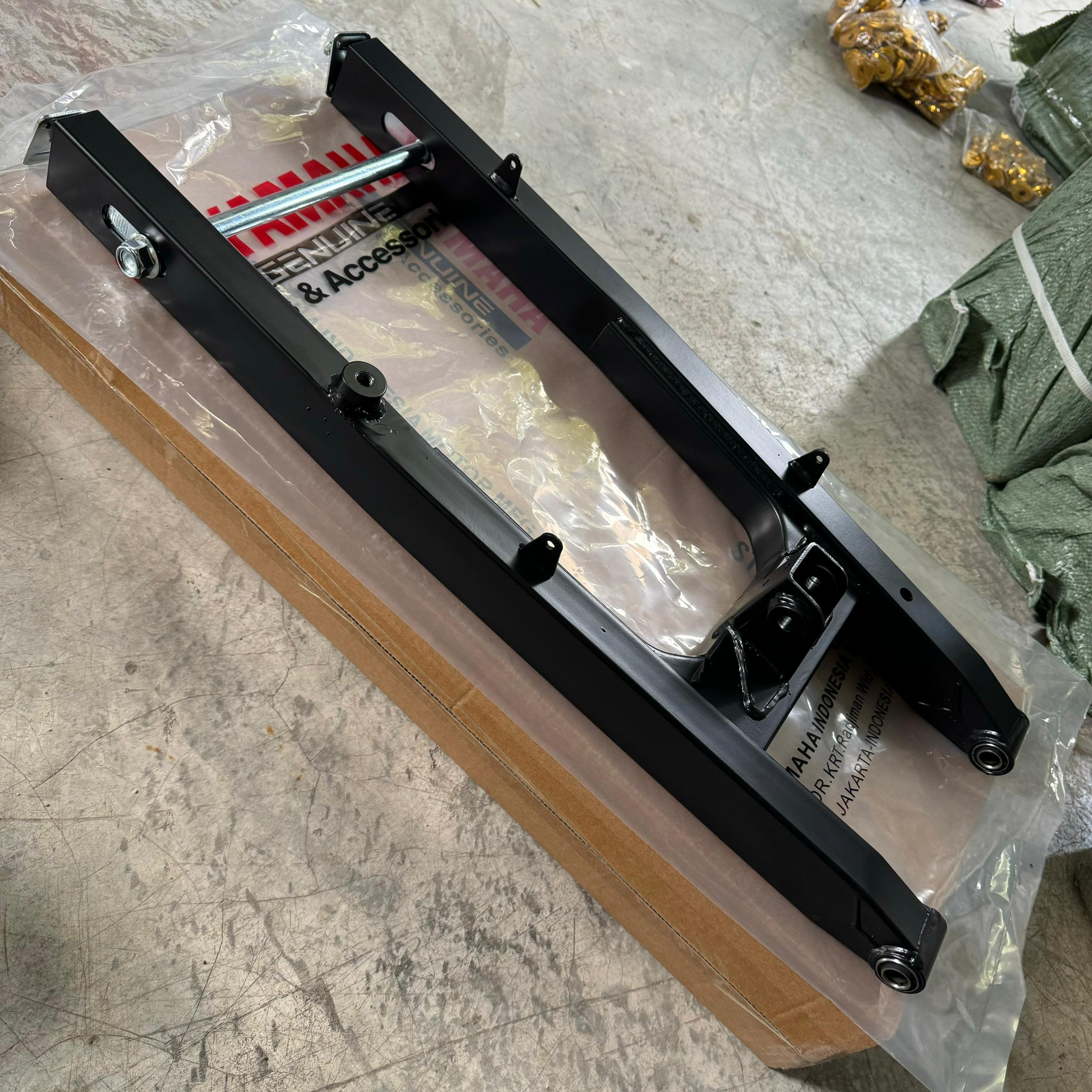 Yamaha Y15 / Y16 SWING ARM STANDARD (+2 INCH) INCHES CUTTING STANDARD ...