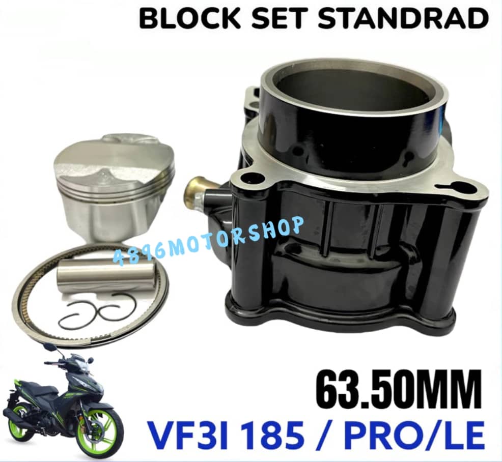 TCB SYM VF3I 185 VF3 PRO LE STD STANDRAD BLOCK SET CLYNDER BLOCK SET 63 ...
