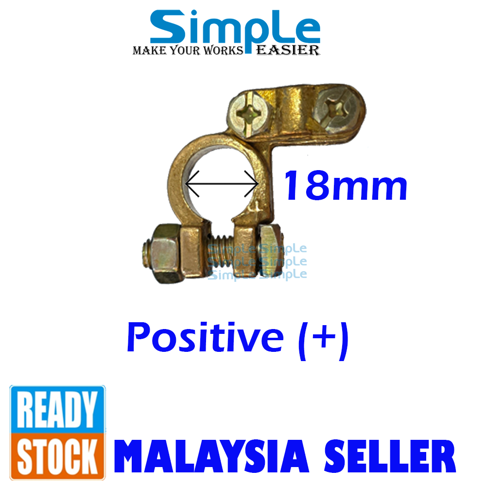 BKT Heavy Duty Brass Battery Terminal Clamp Thailand Car Battery Clamp ...