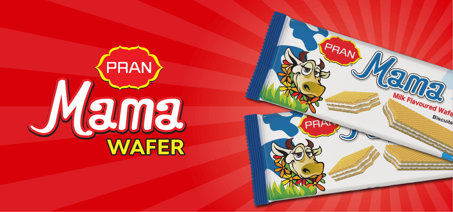 BUY 1 GET 1 PRAN MAMA WAFFER COMBO 4 PCS X 40 GM | Shopee Malaysia