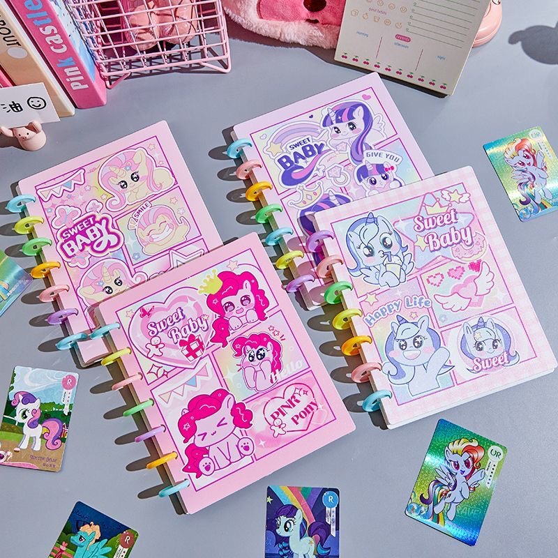 My Little Pony Card Book Album Card Collection Book 80 Cards Cute ...