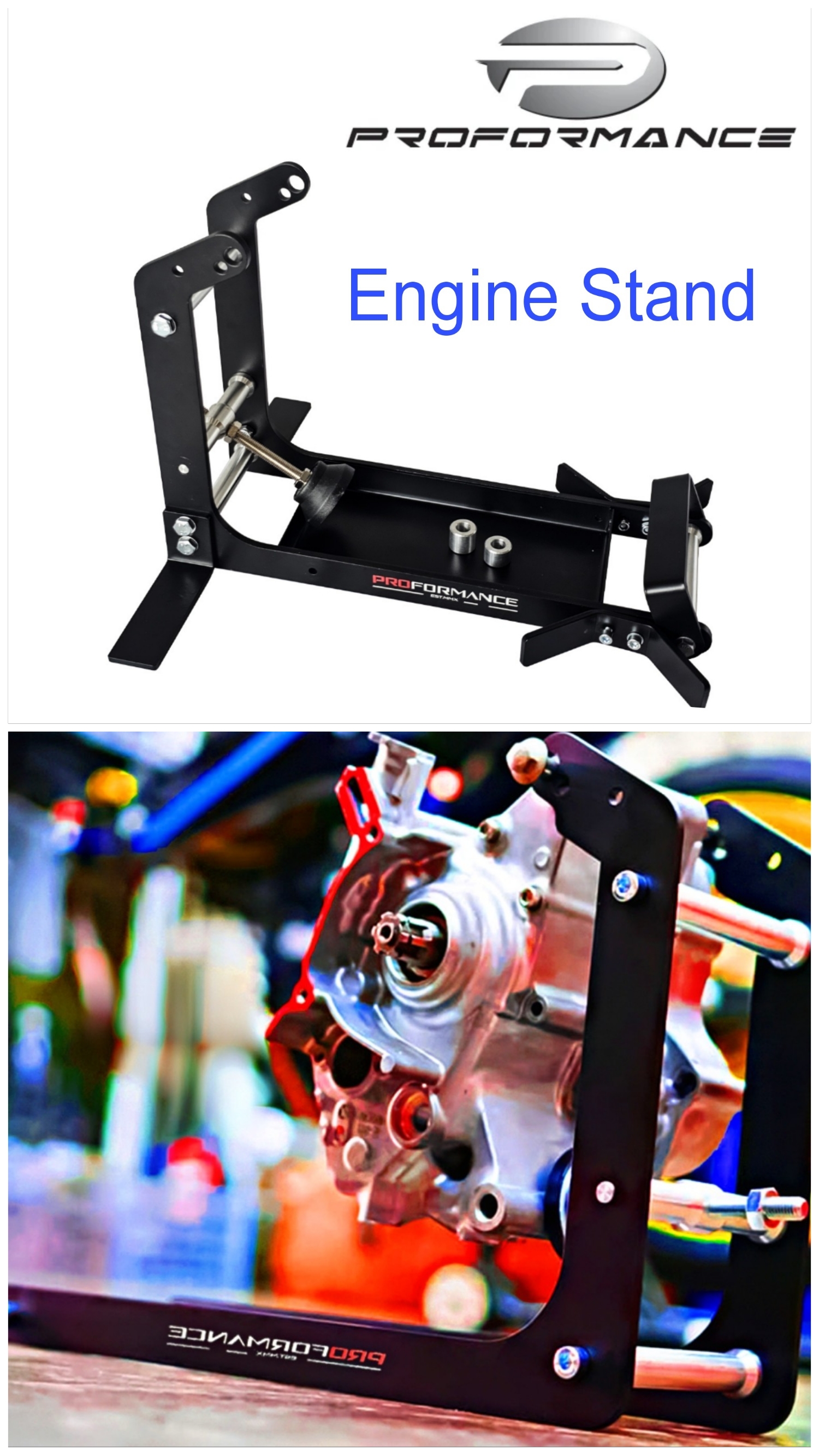 PROFORMANCE Racing Motor Engine Stand Y15ZR EX5 RS150 LC135 Universal ...
