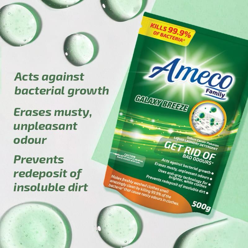Ameco Liquid Laundry Detergent Sabun Cecair Pakaian 500g | Shopee Malaysia