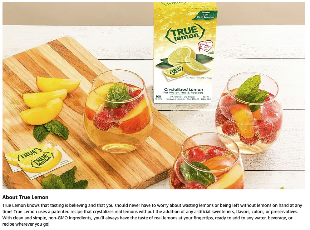 GENUINE TRUE LIME Water Enhancer l TRUE LEMON Water Enhancer | Shopee ...