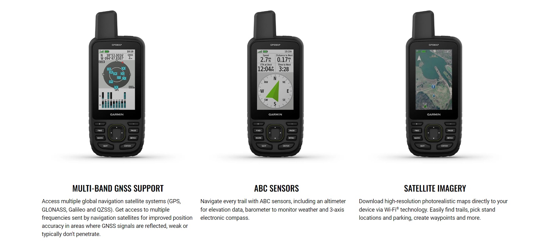 Garmin Gpsmap 67 | Handheld Gps Navigator Up To 180 Hours Baterry Life ...