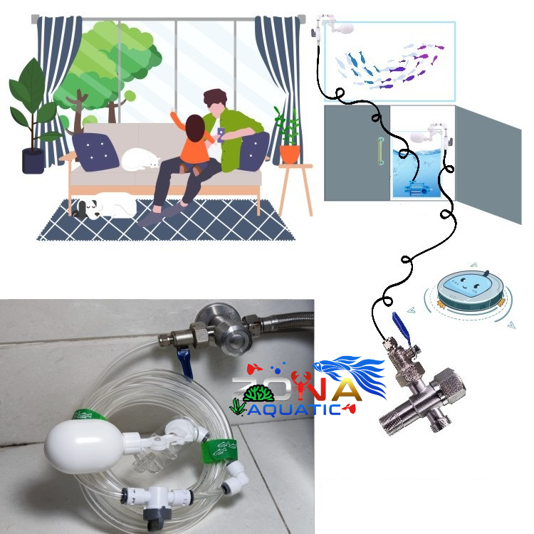 READY STOCK | FISH TANK AUTOMATIC WATER REFILL | AUTO STOP CHANGER ...