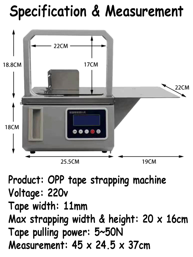 Auto Strapping Machine (OPP Tape) | Shopee Malaysia