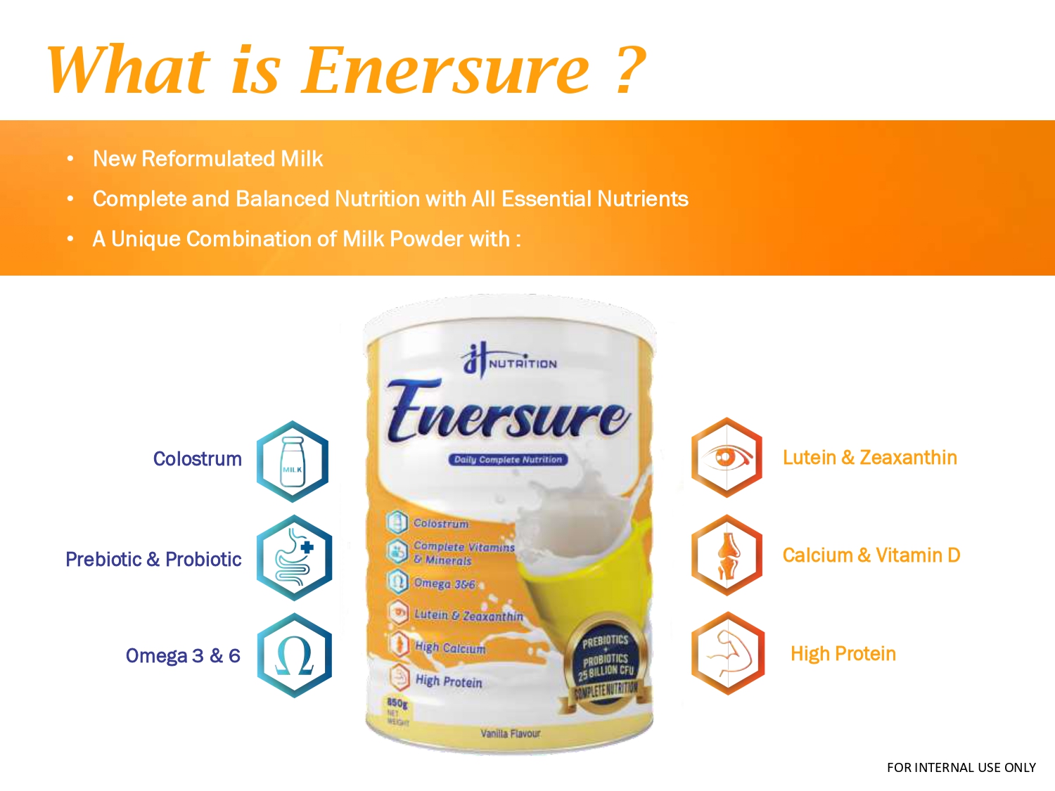 [JH NUTRITION] Enersure (Vanilla) 850g - immune booster, 牛奶粉,增强抵抗力 ...