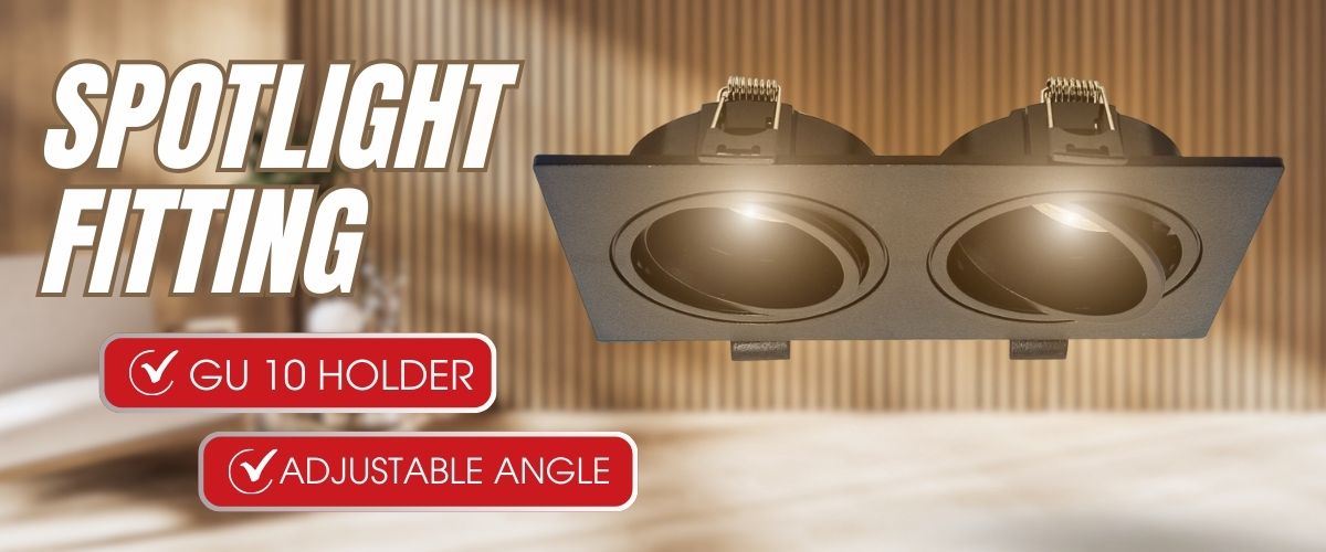 IMITOS Eyeball Casing/Fitting GU10 Spotlight Downlight LED Recessed ...