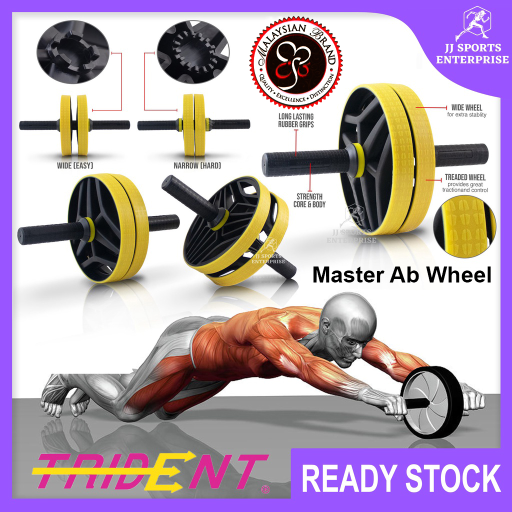 Trident Master Ab Wheel Roller Fitness Equipment Abs Wheel Roller ...