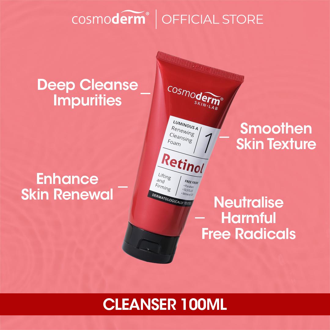 Cosmoderm Luminous A Anti-Aging Combination Skin Set F | Shopee Malaysia