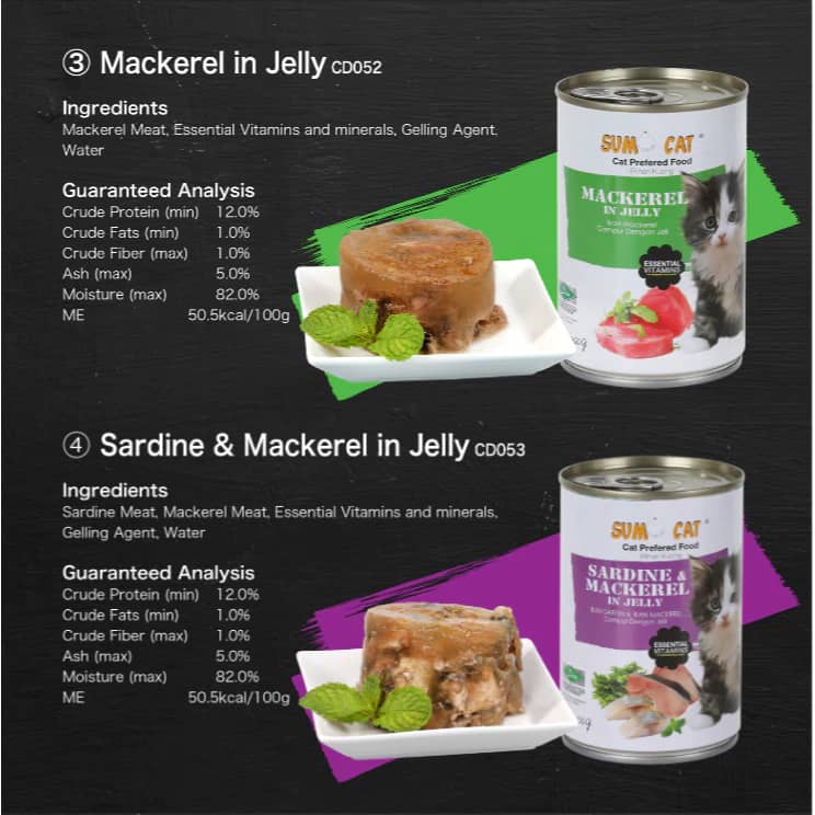 Sumo Cat Premium( 1 Carton 24 Can) 400g Canned Food Wet Food For Cats ...