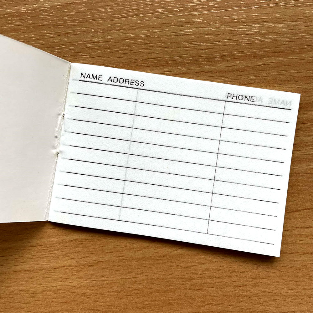 Mini Address and Phone Book / Retro Design / Old Fashion | Shopee Malaysia