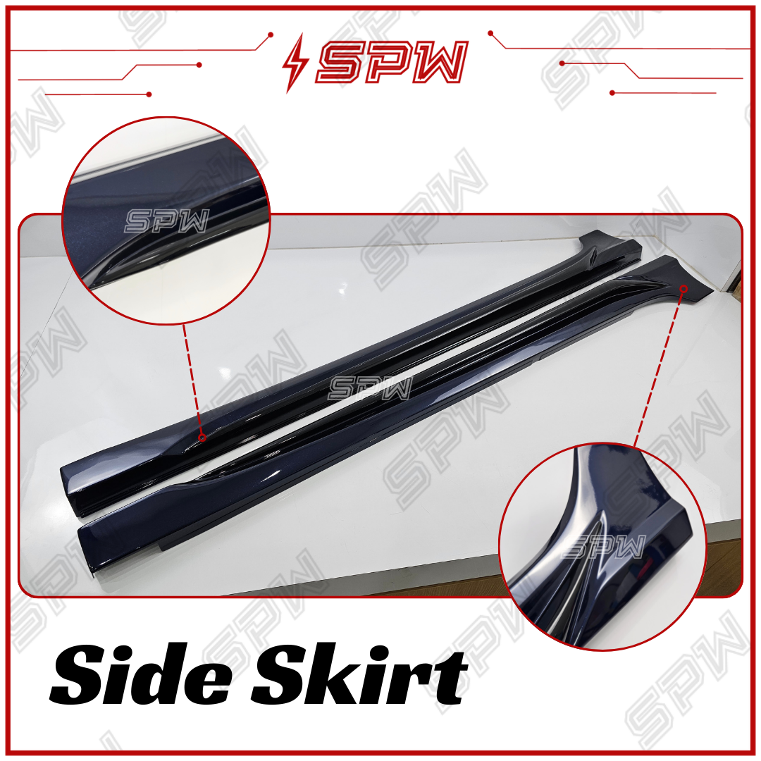 Proton S70 (2023-2025) V2 Bodykit PU Front Lip Side Skirt Rear Diffuser ...