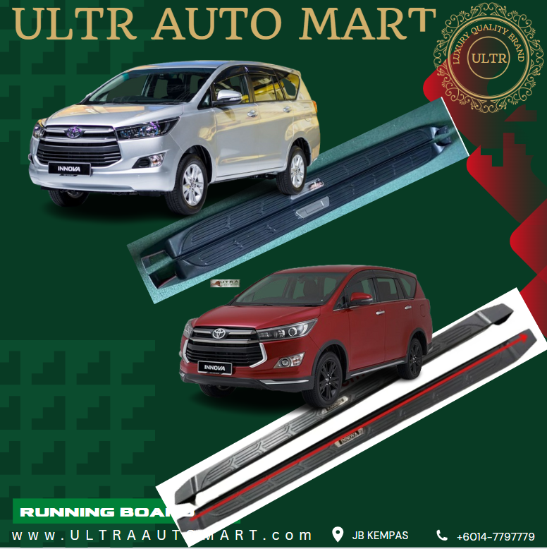 TOYOTA INNOVA FACELIFT 2016 - 2021 2.0X 2.0G WITH SIDE SKIRT SIDE STEP ...