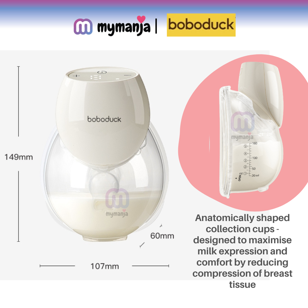 BOBODUCK - Ultra Light Wearable Hands Free Electric Breast Pump (24 ...