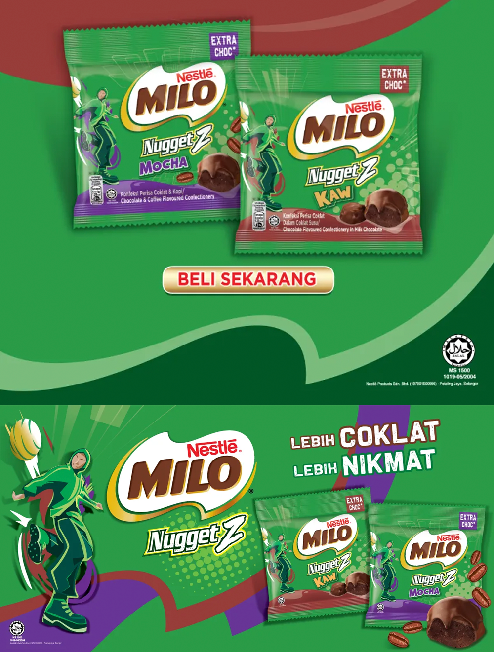 Nestle' Milo NuggetZ Mocha 25g | Shopee Malaysia