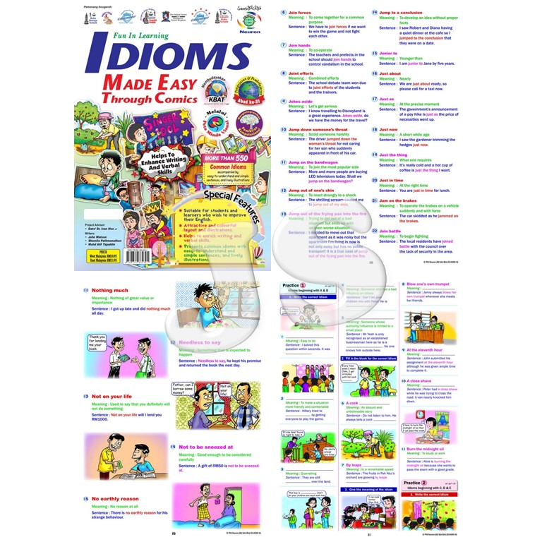 HOLISTIK KSSR TAHUN 4 5 6 UASA | PERIBAHASA | AVOID COMMON ERRORS ...