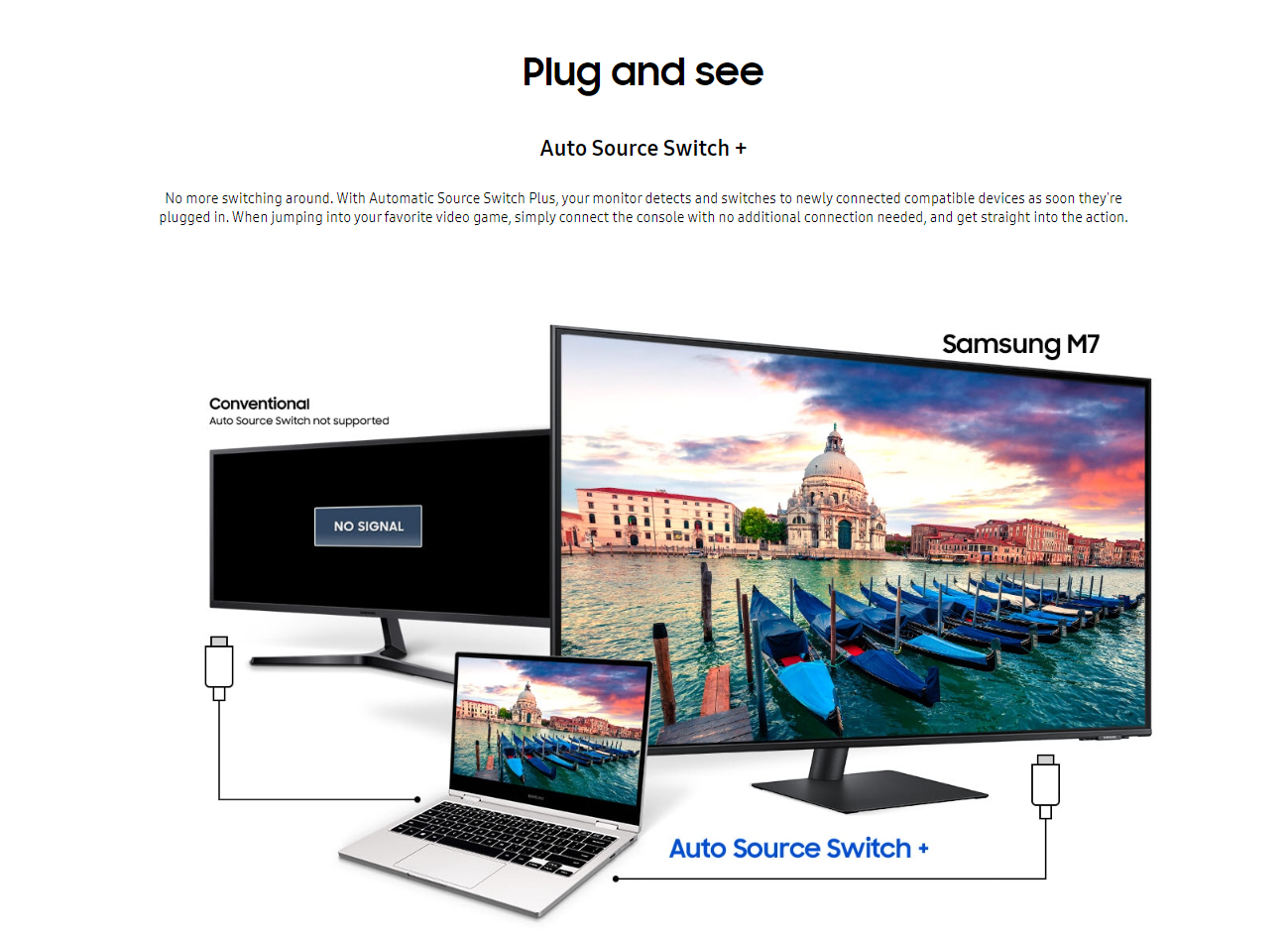 SAMSUNG 32" Smart Monitor M70A 4K UHD LS32AM700UEX | Shopee Malaysia