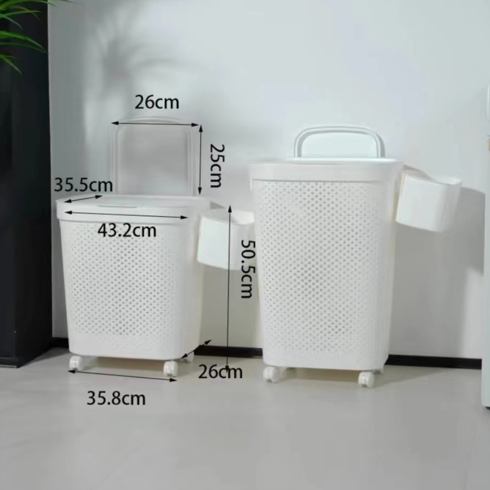 Bakul Dobi Baju Kotor 45L/60L & Bakul Baju & Bakul Dobi Bertutup ...