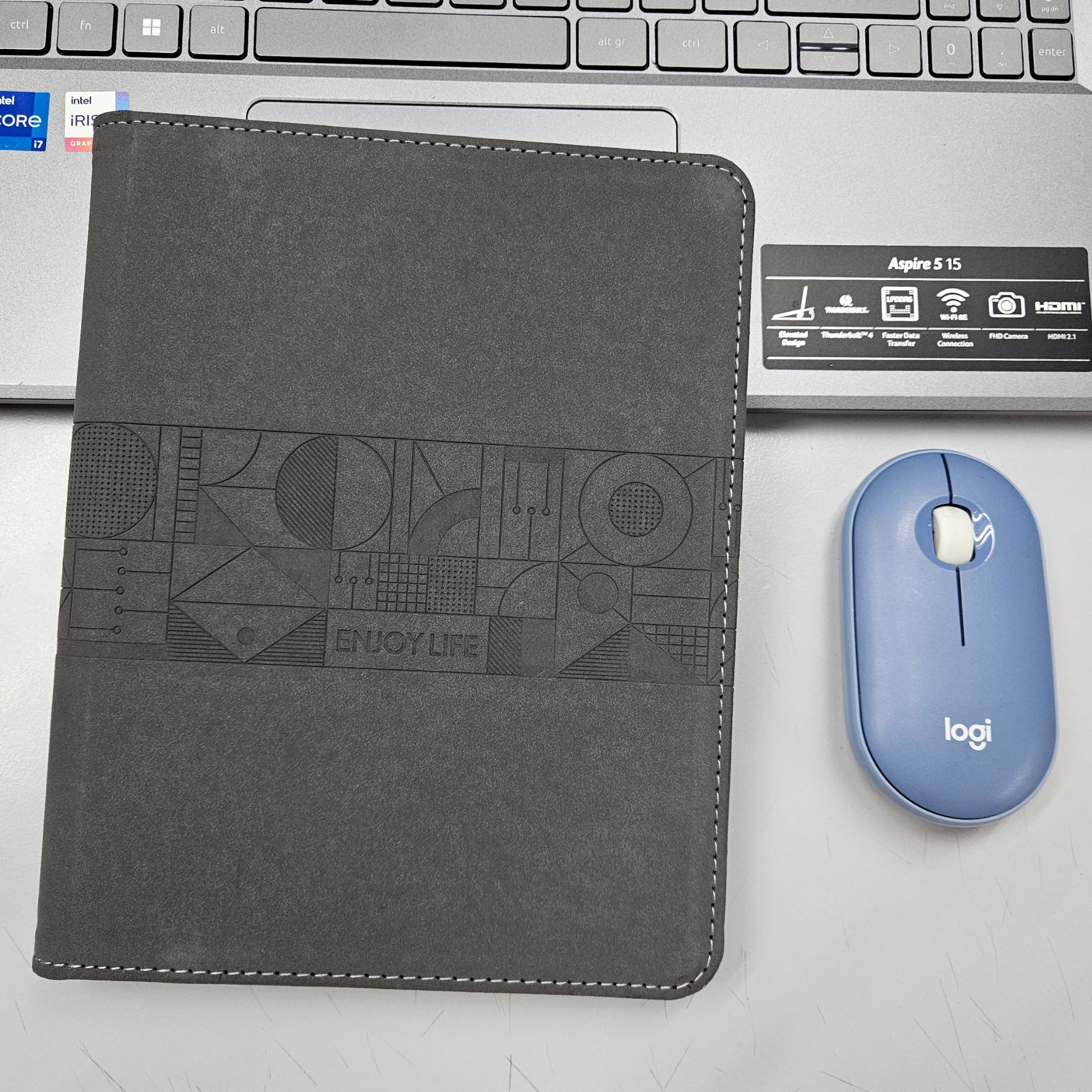 2025 Diary Planner A5 PU Leather W1003 Wire O Monthly Planner Notebook ...
