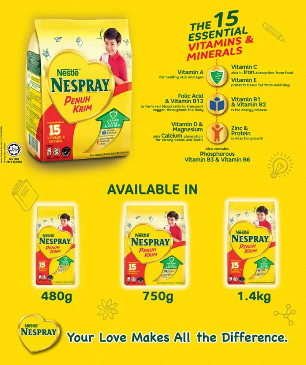 NESPRAY Full Cream Powder Softpack 450g | Shopee Malaysia