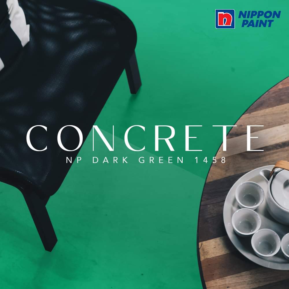 5L Nippon Paint EA7 Epoxy Floor Paint Cat Lantai Rumah Cat Lantai Simen ...