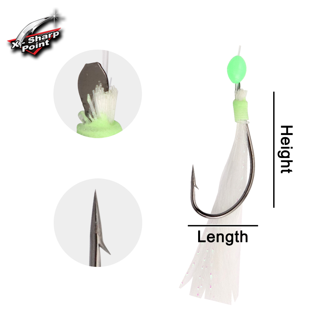 Fire Eagle Sabiki Hook 5758 Fishing Hook Mata Kail Ikan Cencaru, Ikan ...