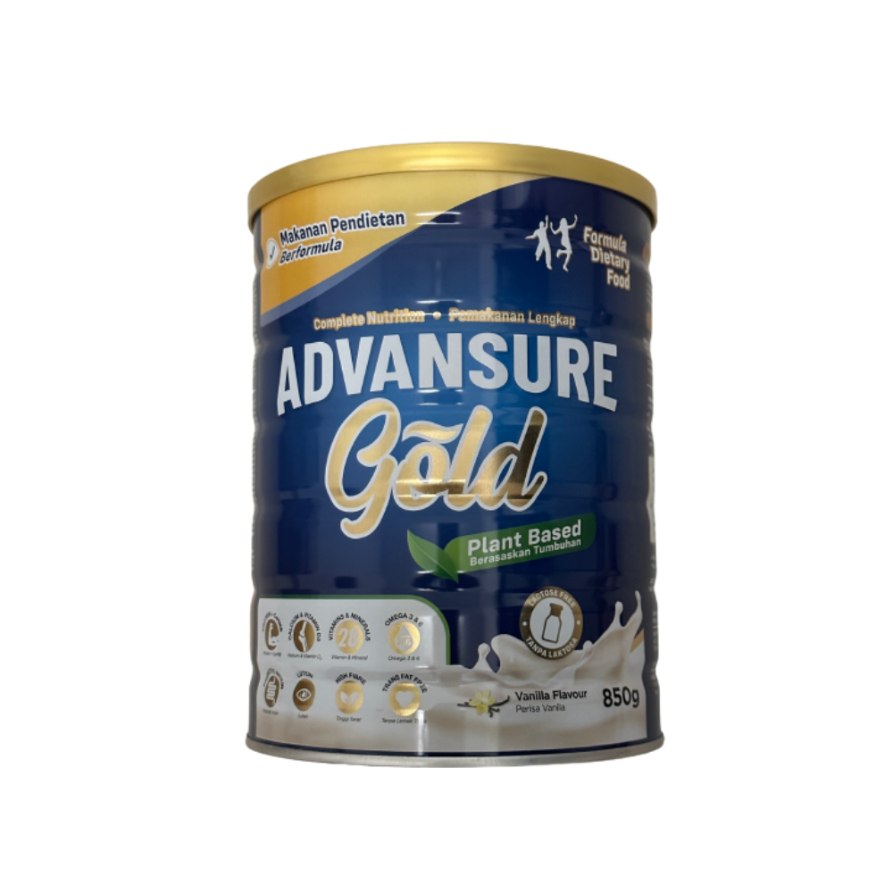 🔥Ready Stock🔥Advansure Gold Plant Based (850g / unit) | Shopee Malaysia