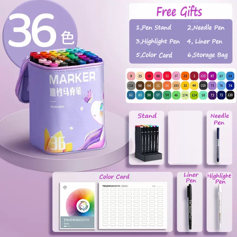 Color Pen NEW DESIGN Painting Markers Manga Sketching Markers Art ...