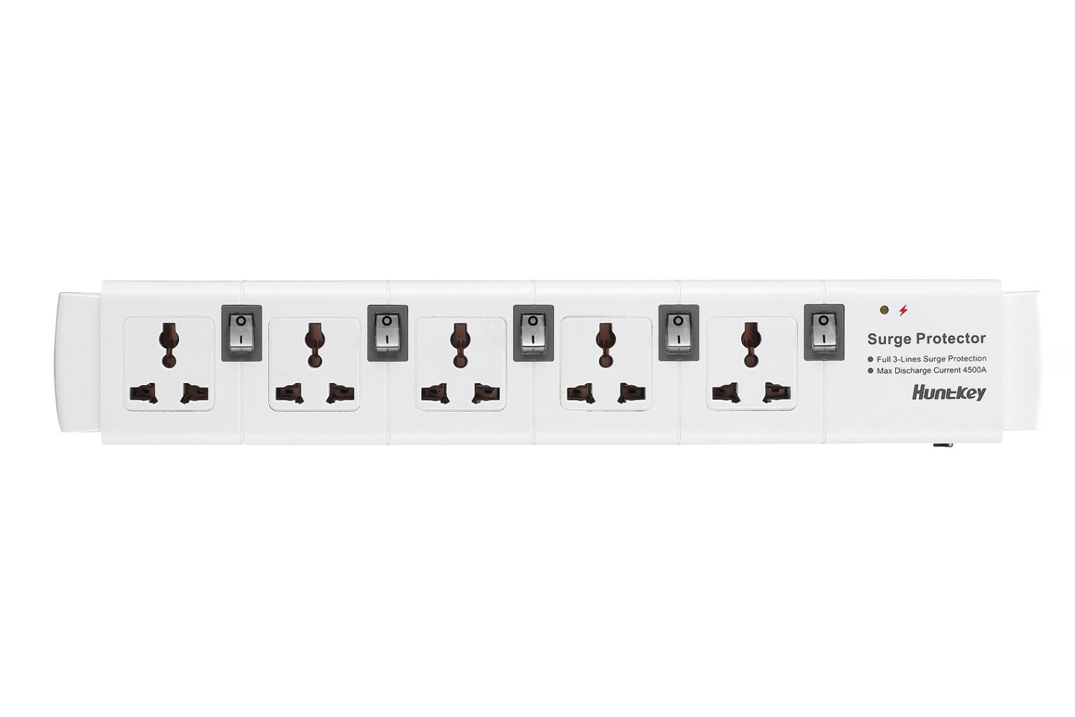 HUNTKEY PZC504-3 5 Socket Outlet With Surge Protection 2Meter | Shopee ...