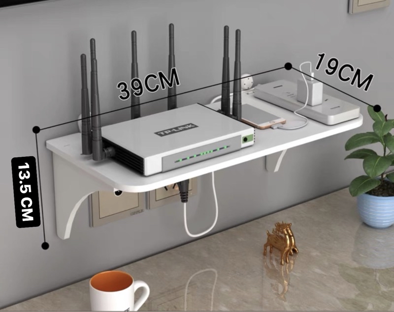 Wifi Router Shelf Router Modem Rak Wall rack Storage DVD Astro Player ...