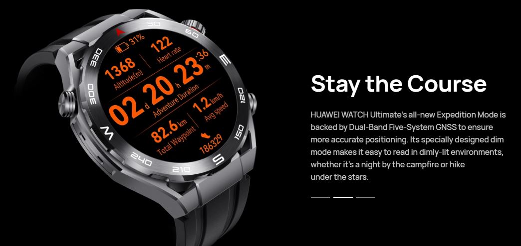 Huawei Watch Ultimate Dive Computer Smart Watch Heart Rate Tracker ...