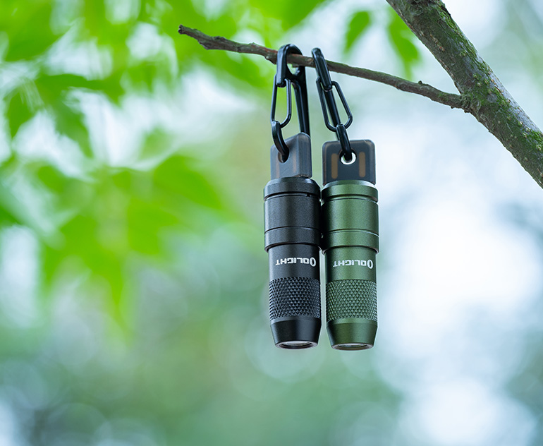 Olight imini 2 Rechargeable Mini Flashlight Instant Activation Camping ...