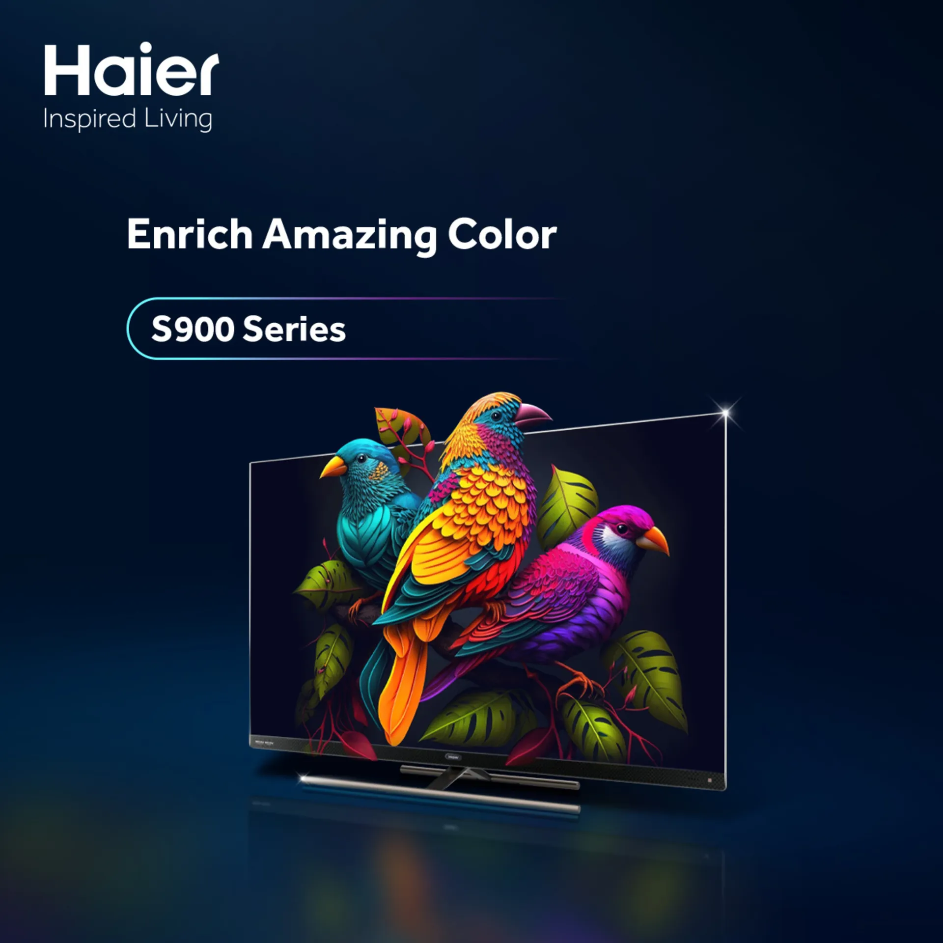 Haier S900 Series 120Hz Full Array HQLED TV with Google TV H55S900UX ...