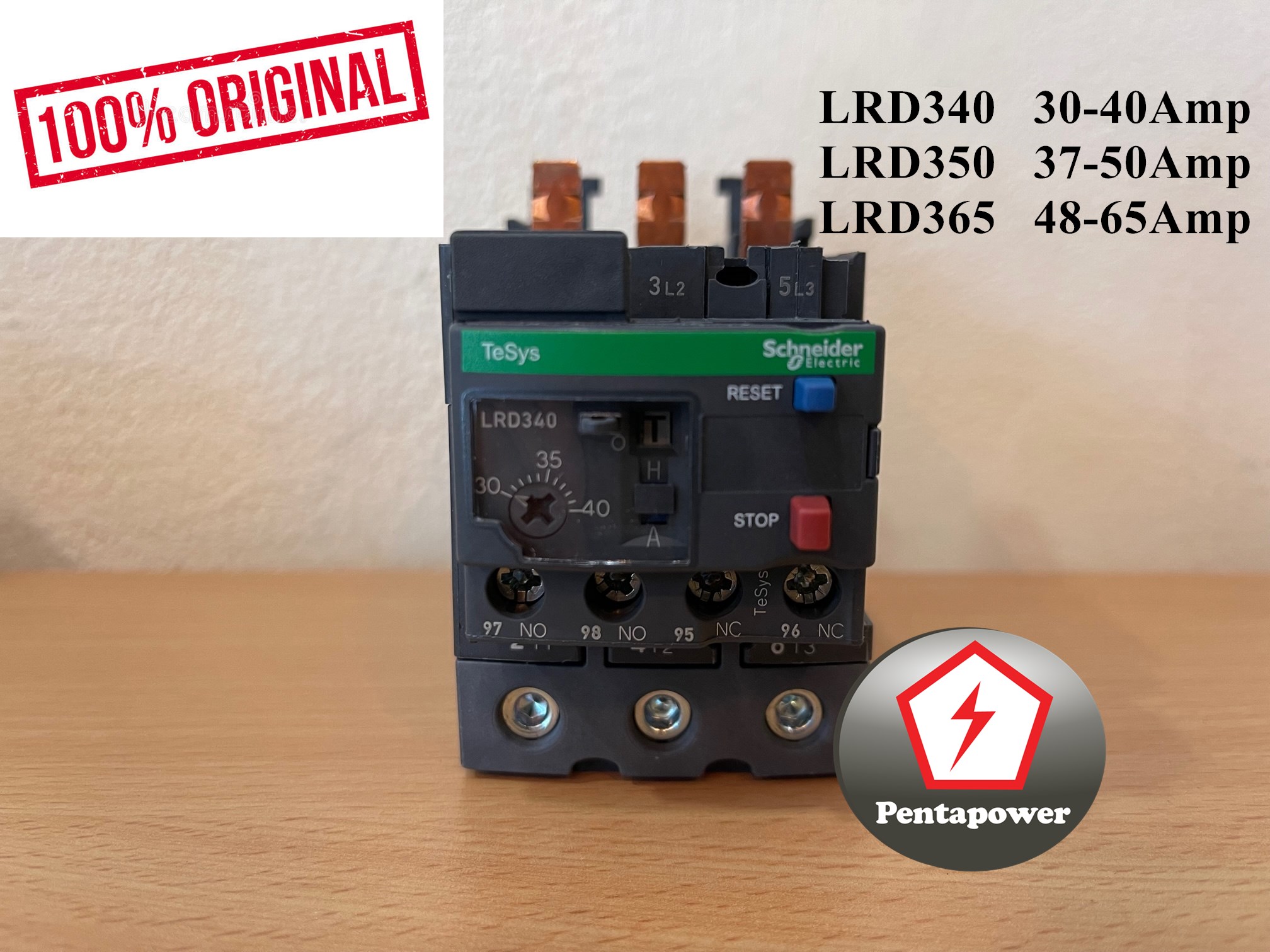 SCHNEIDER LRD340 LRD350 LRD365 THERMAL OVERLOAD RELAYS | Shopee Malaysia