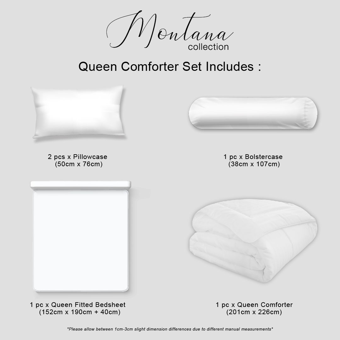 Jean Perry Montana Combed Cotton Sateen Comforter Set - Queen/King ...