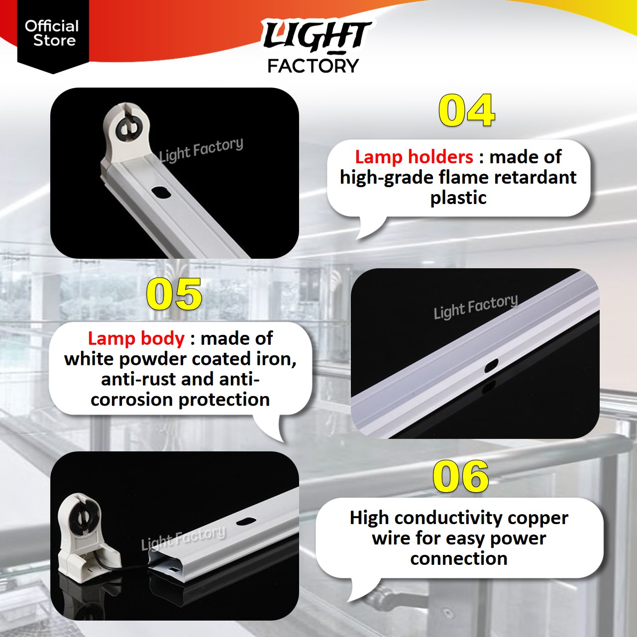 [SET 10pcs] 2ft 4ft 11W 22W 30W 35W LED T8 Casing LED Fitting T8 LED Tube Single/Double 2 feet 4 ...