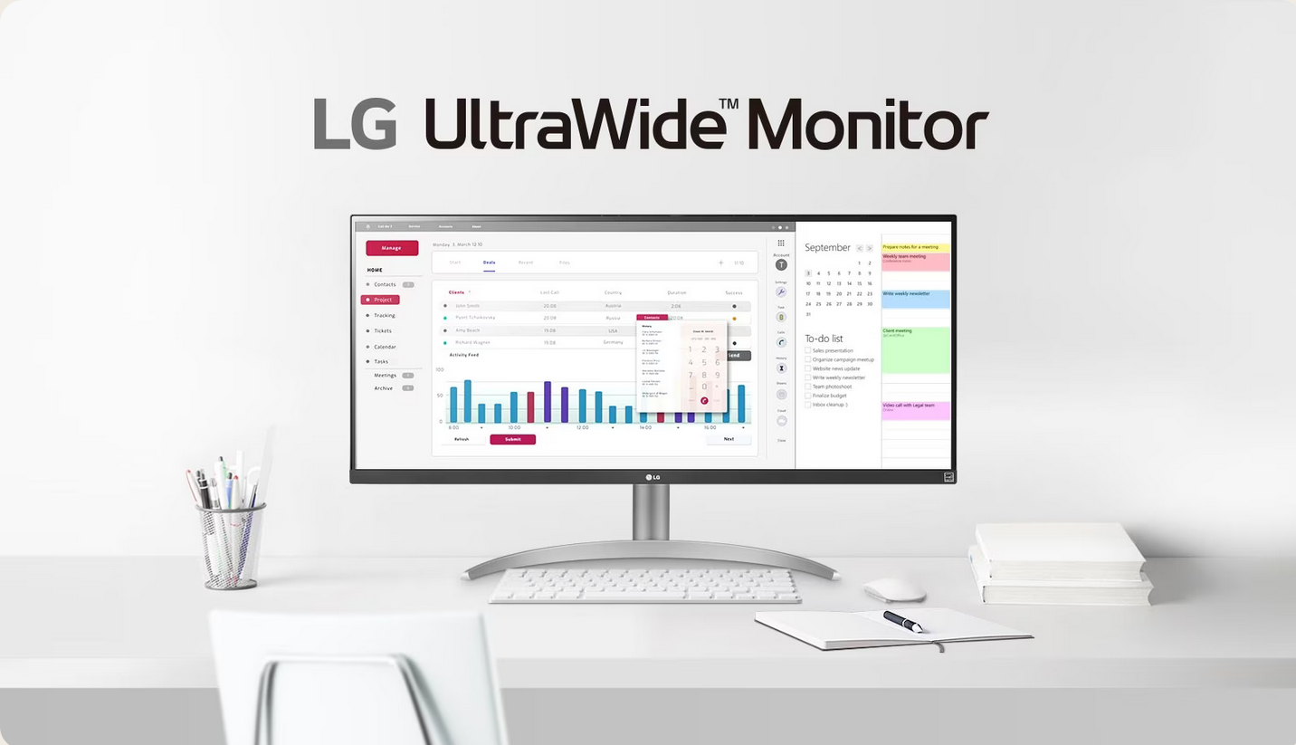 LG 34WQ650-W 34" ULTRAWIDE FHD 1080P GAMING MONITOR ( IPS /100Hz / AMD ...