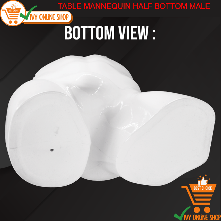 Male underwear model props Half Bottom Mannequins Male Hip Model Table ...