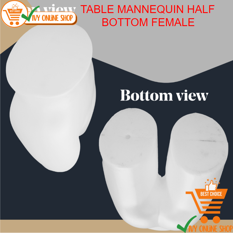 Female Panties Display Mannequin Table Display Half Bottom Female ...