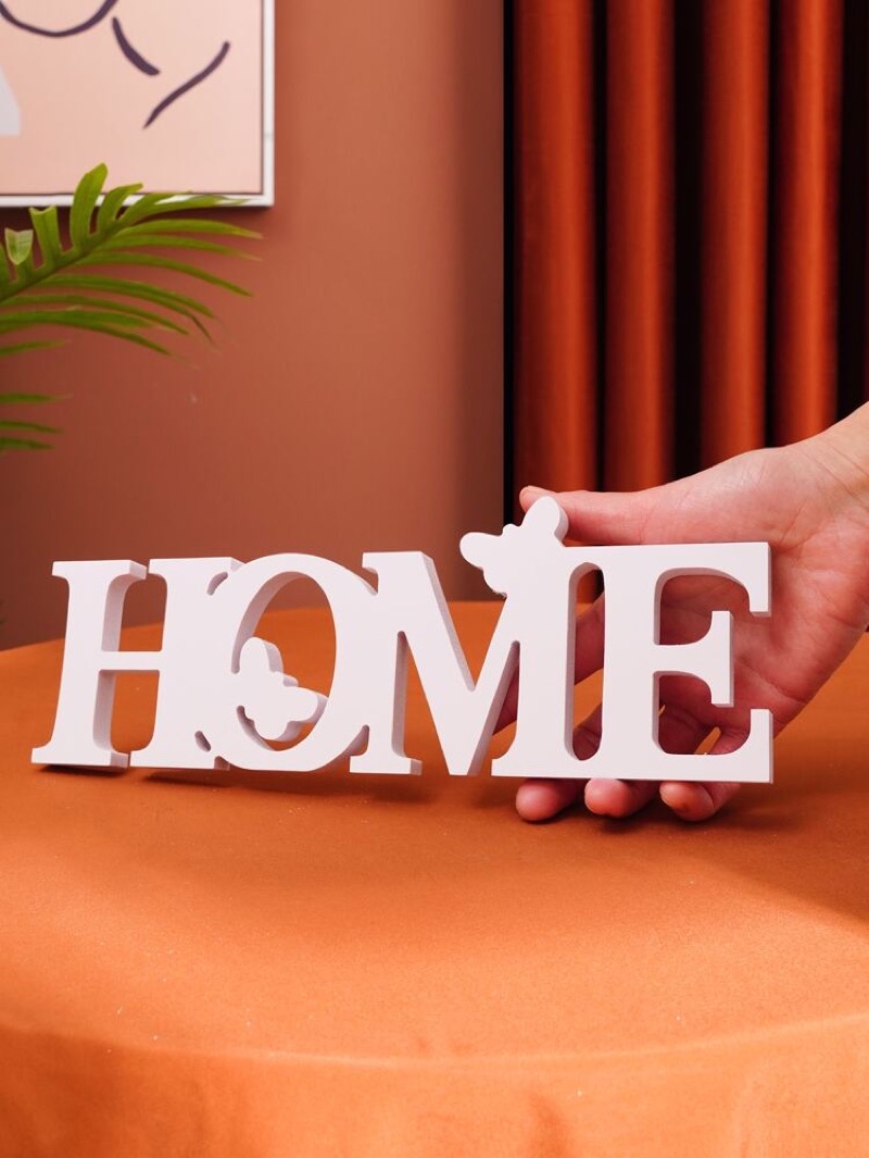 Table Home Decor Wall Decor Alphabet Letter Box Huruf Hiasan Love Wall ...