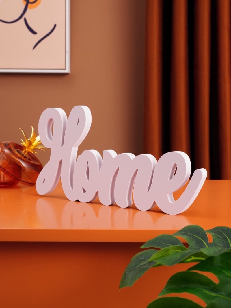 Table Love Home Decor Wall Decor Alphabet Letter Box Huruf HiasanWall ...