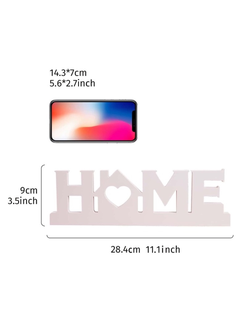 Table Home Decor Wall Decor Alphabet Letter Box Huruf Hiasan Love Wall ...