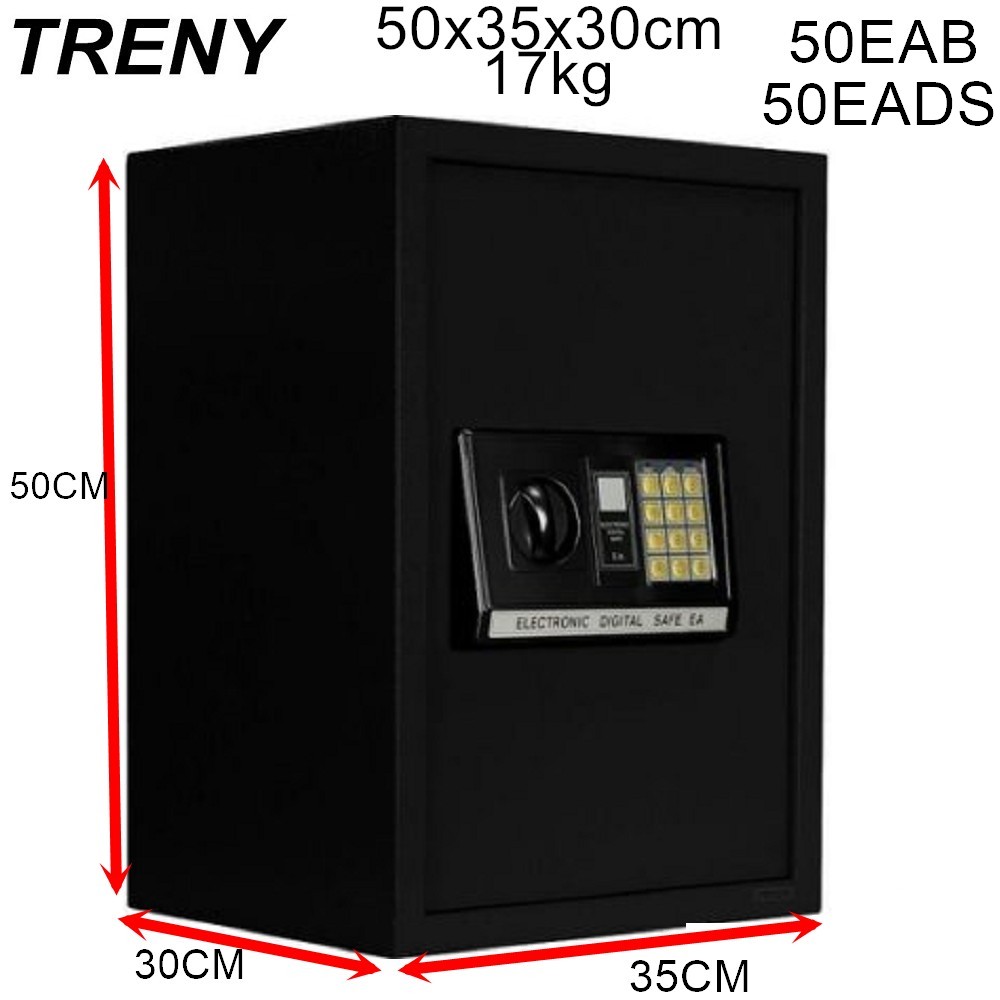 TRENY safe box Three Steel Postal Slot Deposit Safety box/Key safety box digital/Security Box ...