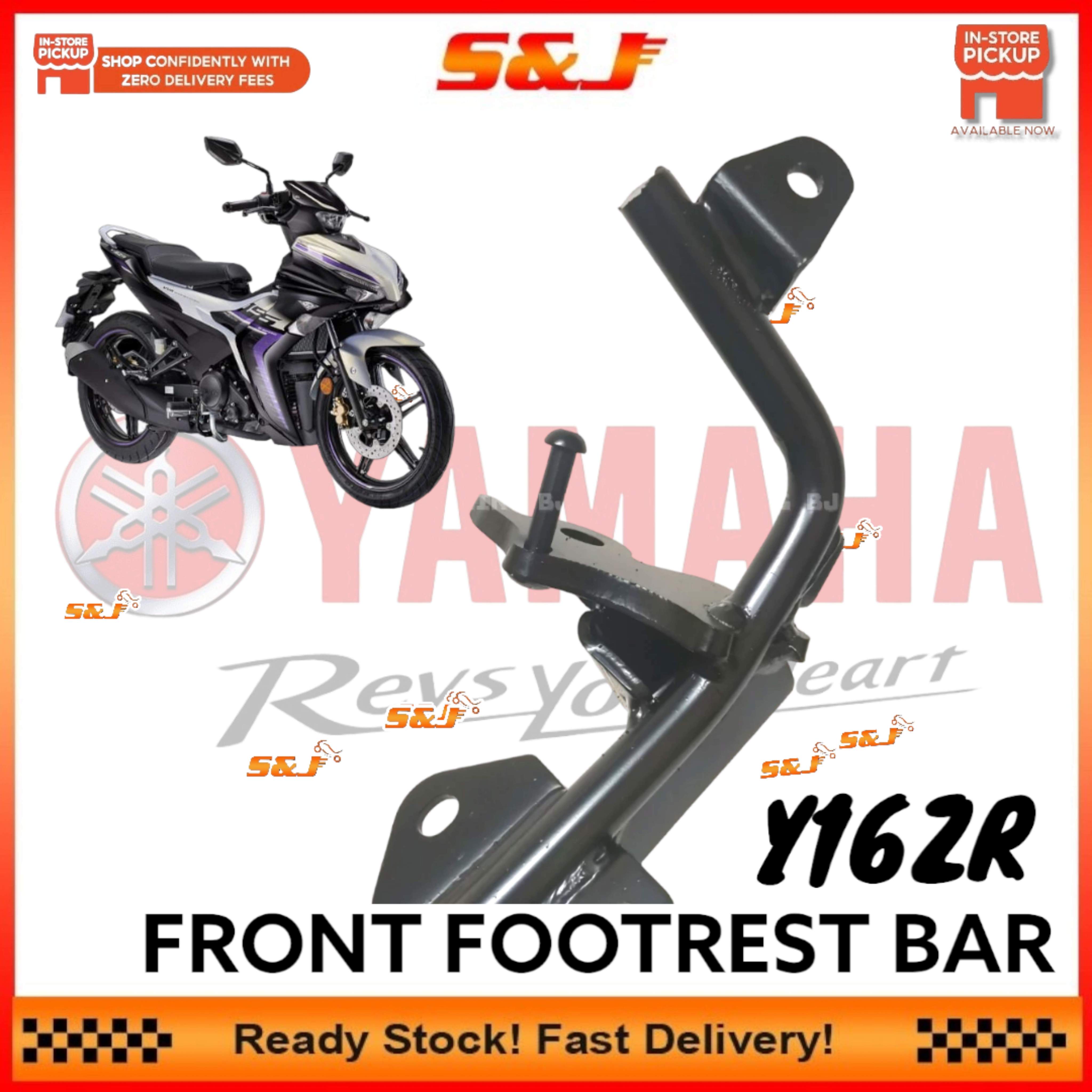 100% ORIGINAL YAMAHA Y16 Y16ZR FRONT FOOTREST BAR FOOTREST STEP BESI ...