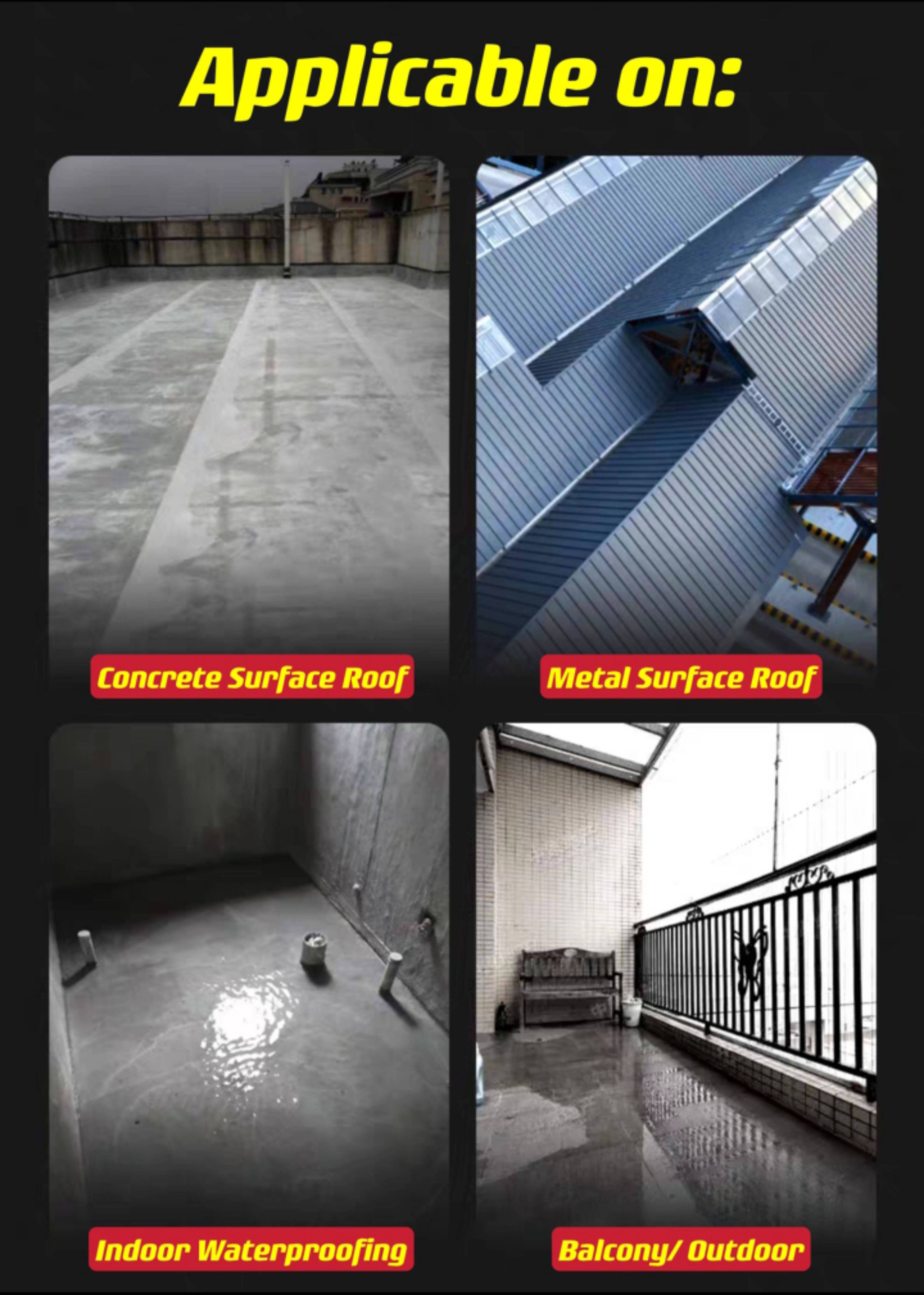 Modified Silane/ Polyurethane Waterproof Coating Paint Roofing Kalis ...