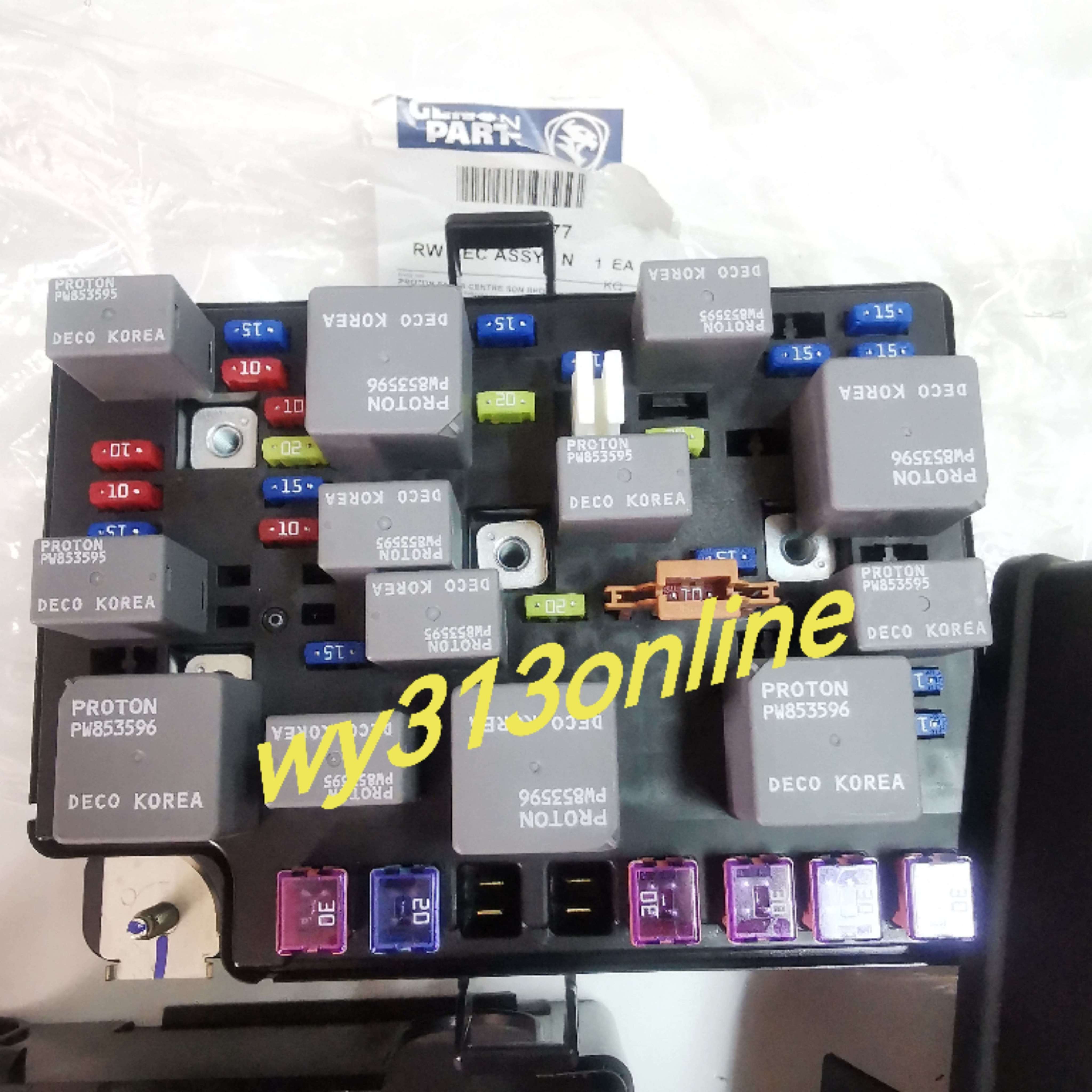 Original Proton Gen2 Persona Non-ABS Fuse Box Assy Pw897177 | Shopee ...